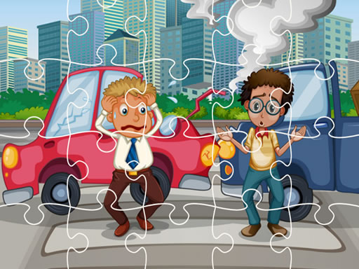 Puzzle de Voitures Accidentées | Jeu de Casse-tête Automobile Gratuit