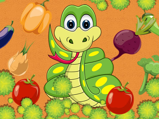 Serpent & Légumes : jeu de Snake gratuit sur Jeux-Gratuits.com