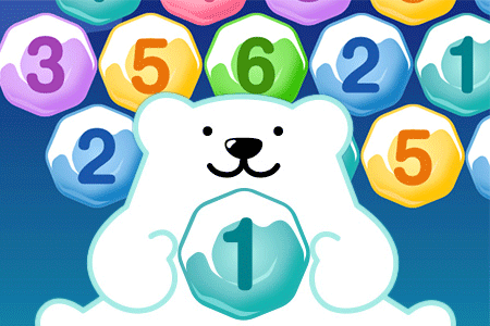 Polar Bear Merge : jeu de Bubble gratuit sur Jeux-Gratuits.com