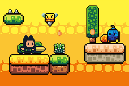 Super Steve Adventure : jeu de Plateforme sur Jeux-Gratuits.com